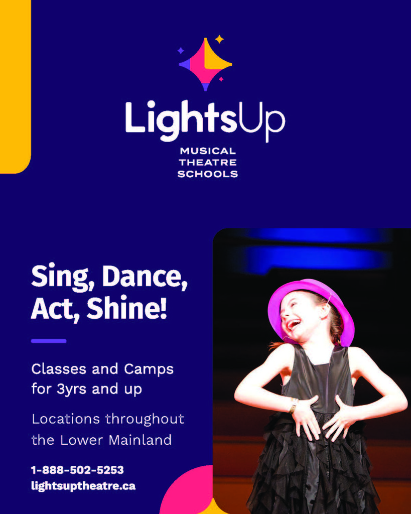 Lights Up Musical Theatre Schools - Maple Ridge, BC | Fraser Valley Local